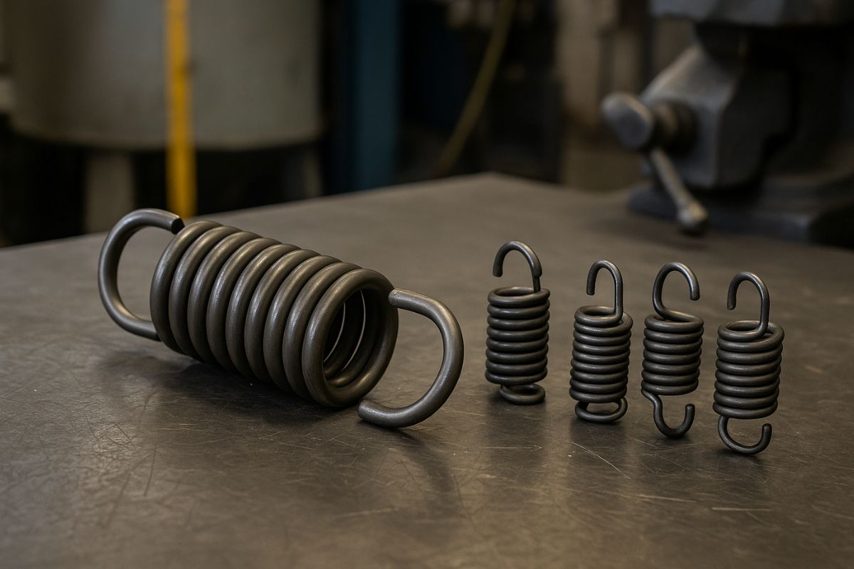 Resortes de tensión: características y aplicaciones más comunes ...